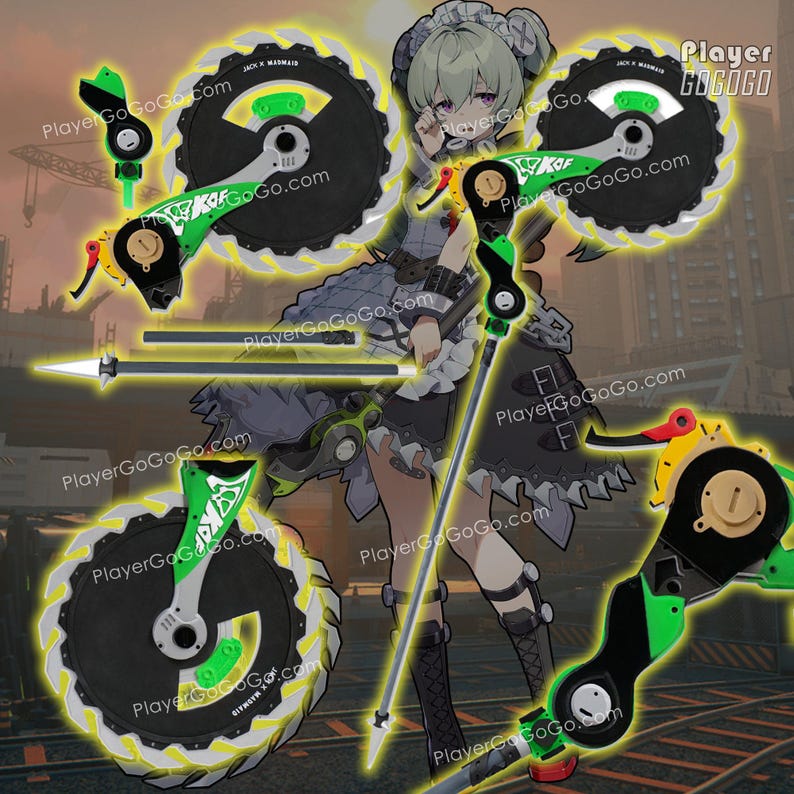 Zenless Zone Zero Corin Wickes Weapon for Cosplay 70cm / 27.6, ZZZ ...