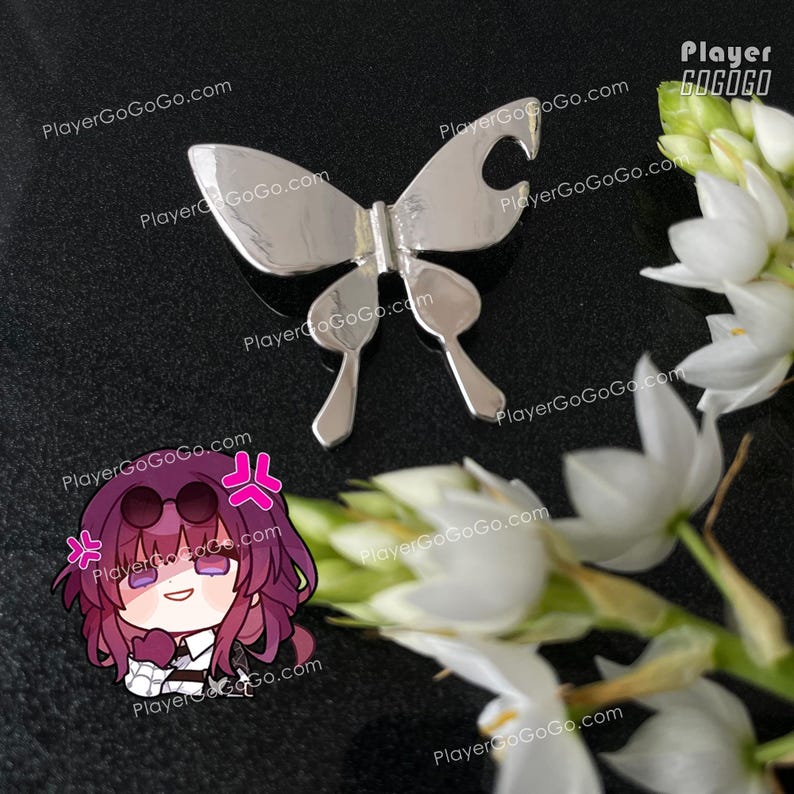 Honkai: Star Rail Kafka Butterfly Pin for Cosplay & Daily Use, Kafka ...