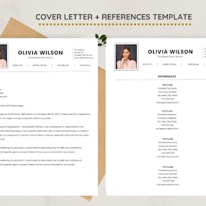 ATS Actors Actress Canva Resume Template Resume for Actors Theater ...