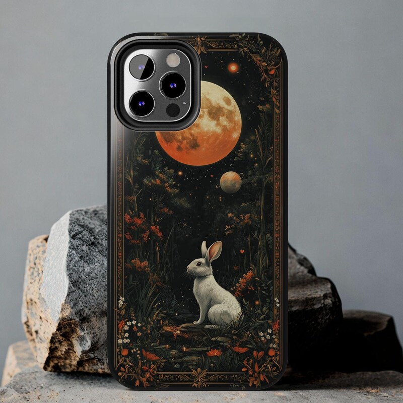 Rabbit Phone Case - Etsy
