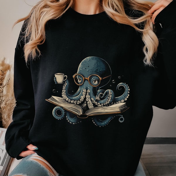 Octopus Sweater - Etsy