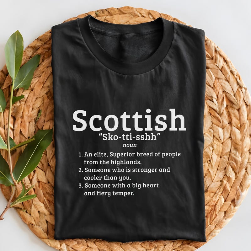 Scottish Sayings Tshirt - Etsy