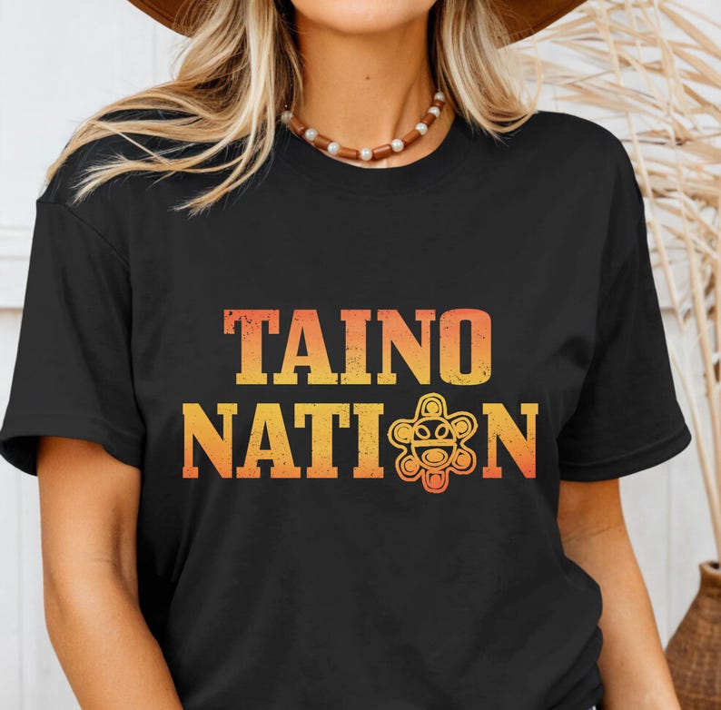 Taino Nation T-shirt Puerto Rico Indigenous Puerto Rican Heritage Taino ...