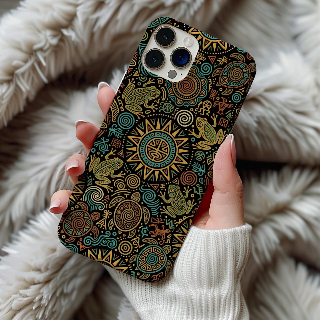 Taino Puerto Rican Phone Case Coqui Frog Tribal Indigenous Boricua ...