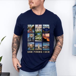 San Francisco Shirt Golden Gate City California Tshirt San Francisco ...