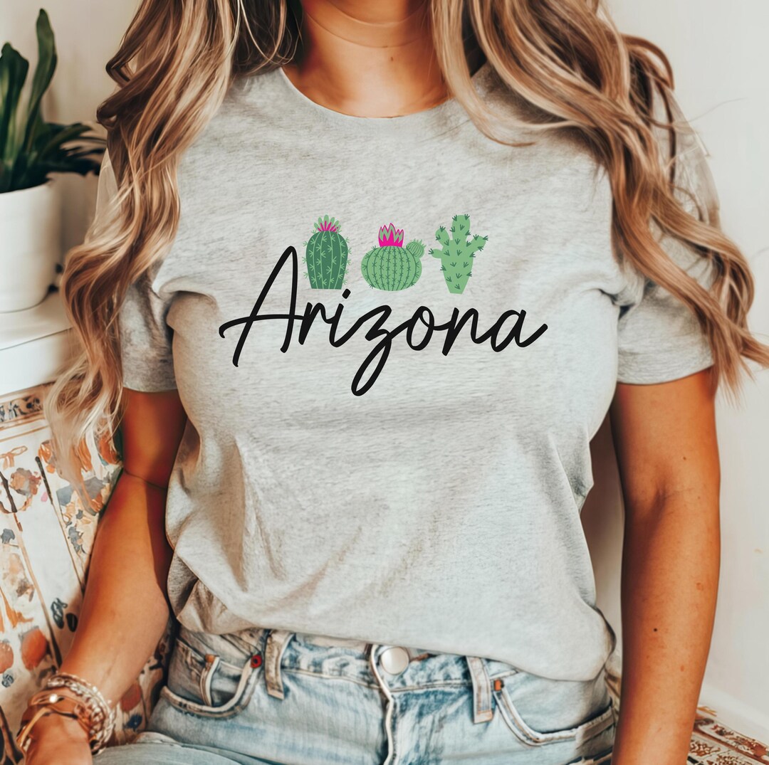 Arizona T-shirt AZ Cute Arizona Shirt Pride Desert Vibes Cactus Sedona ...