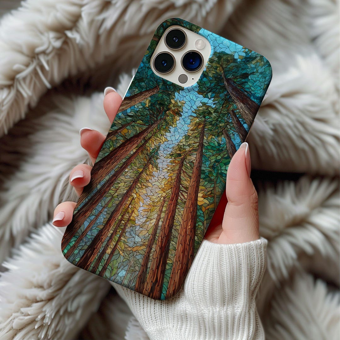 Redwood Trees Forest Phone Case National Park Nature Lover Gift Samsung ...