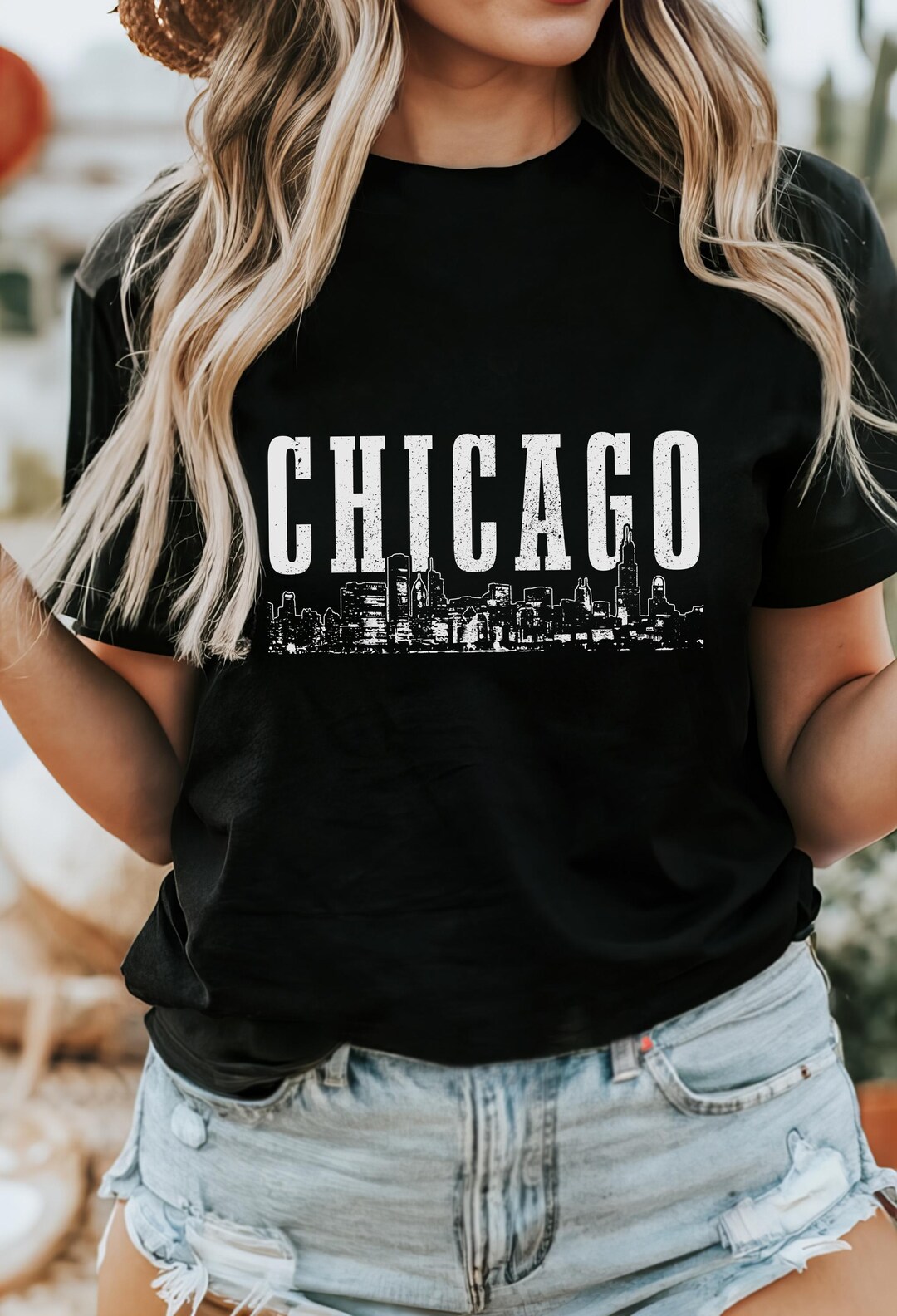 Chicago Skyline Shirt Chicago Illinois Tshirt Chicago Pride Gifts T ...
