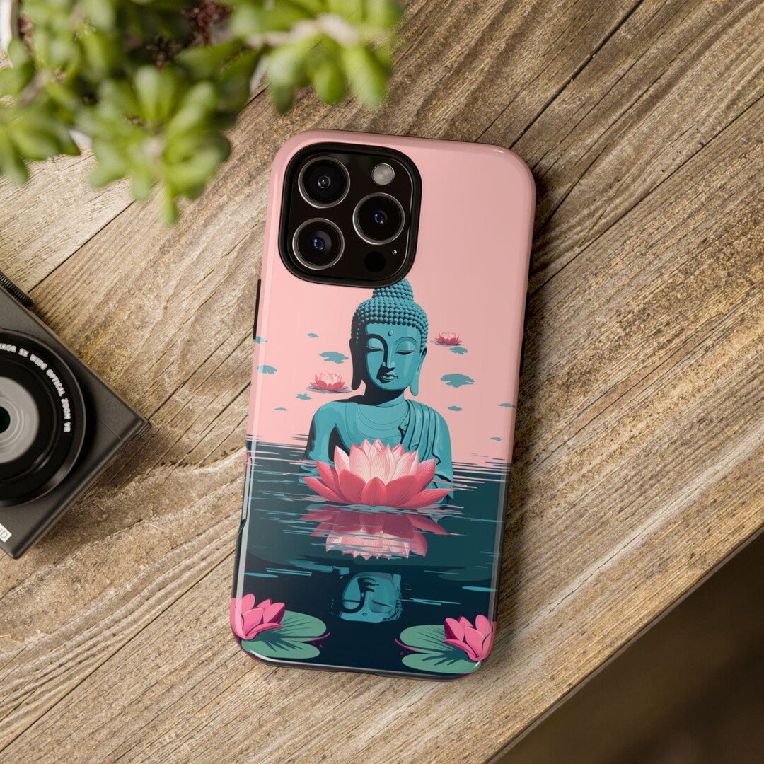 Buddha Lotus Flower Phone Case Floral Spiritual Zen Buddhism Yoga Lover ...