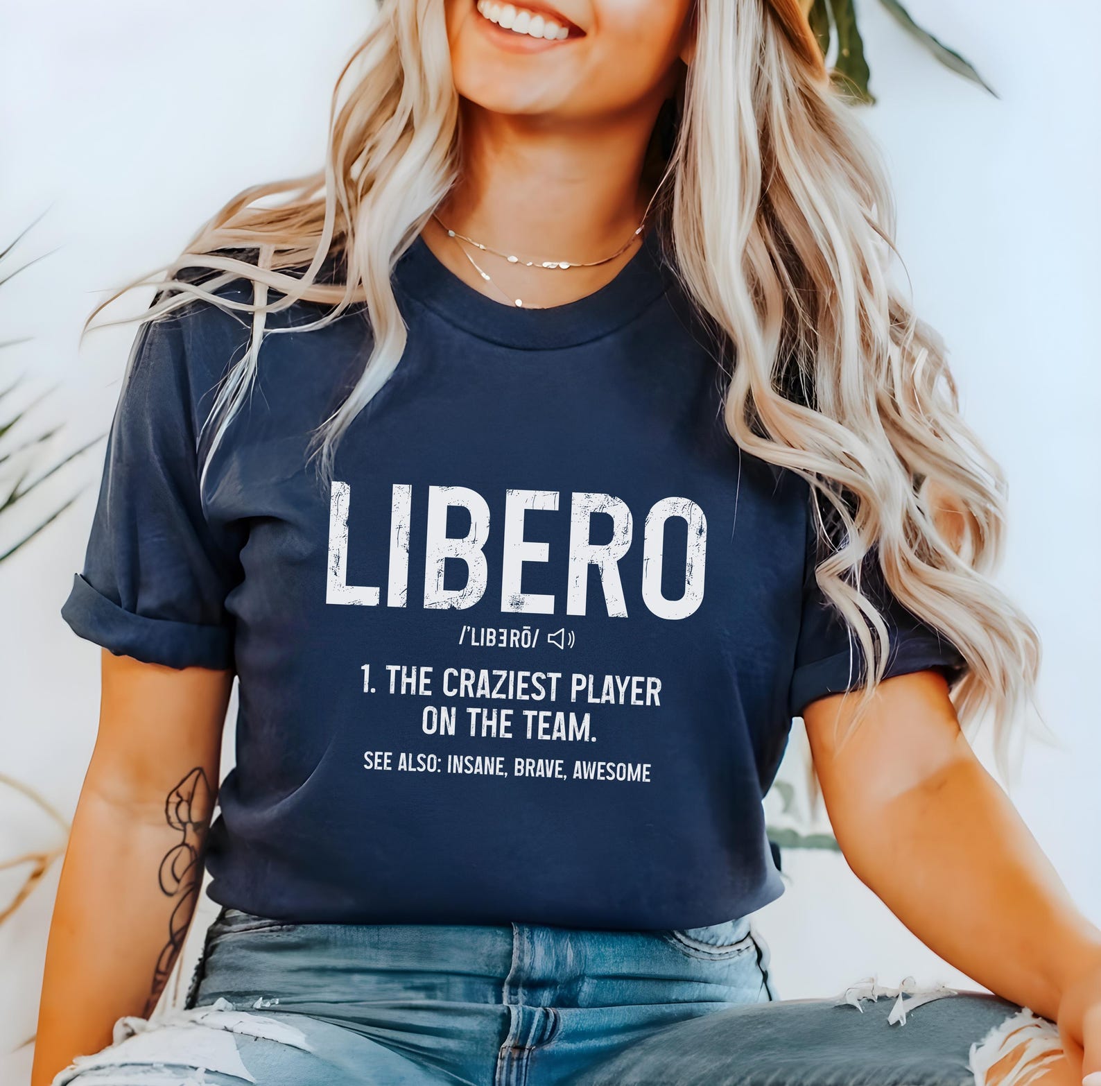 Volleyball Libero Definition Shirt Funny Beach Volleyball Tshirt Funny ...