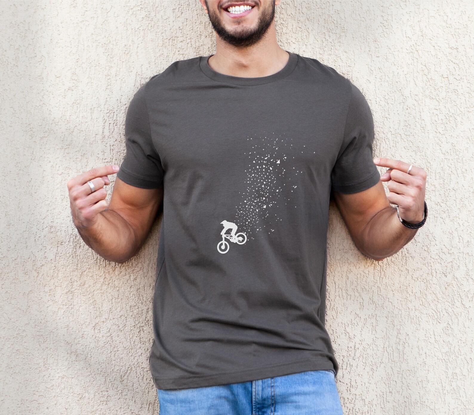 Downhill Mountain Bike Shirt Vintage Mountain Biking Tshirt Enduro ...