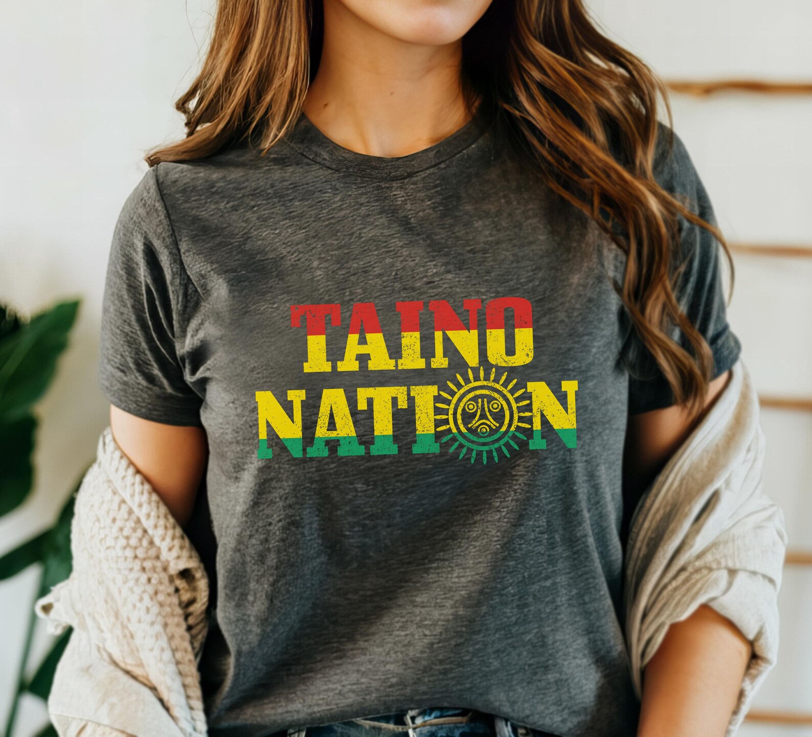 Taino Nation T-shirt Puerto Rico Indigenous Puerto Rican Heritage Taino ...