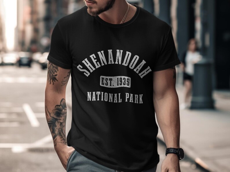 Shenandoah National Park T-shirt Vintage Est 1935 Distressed Unisex ...