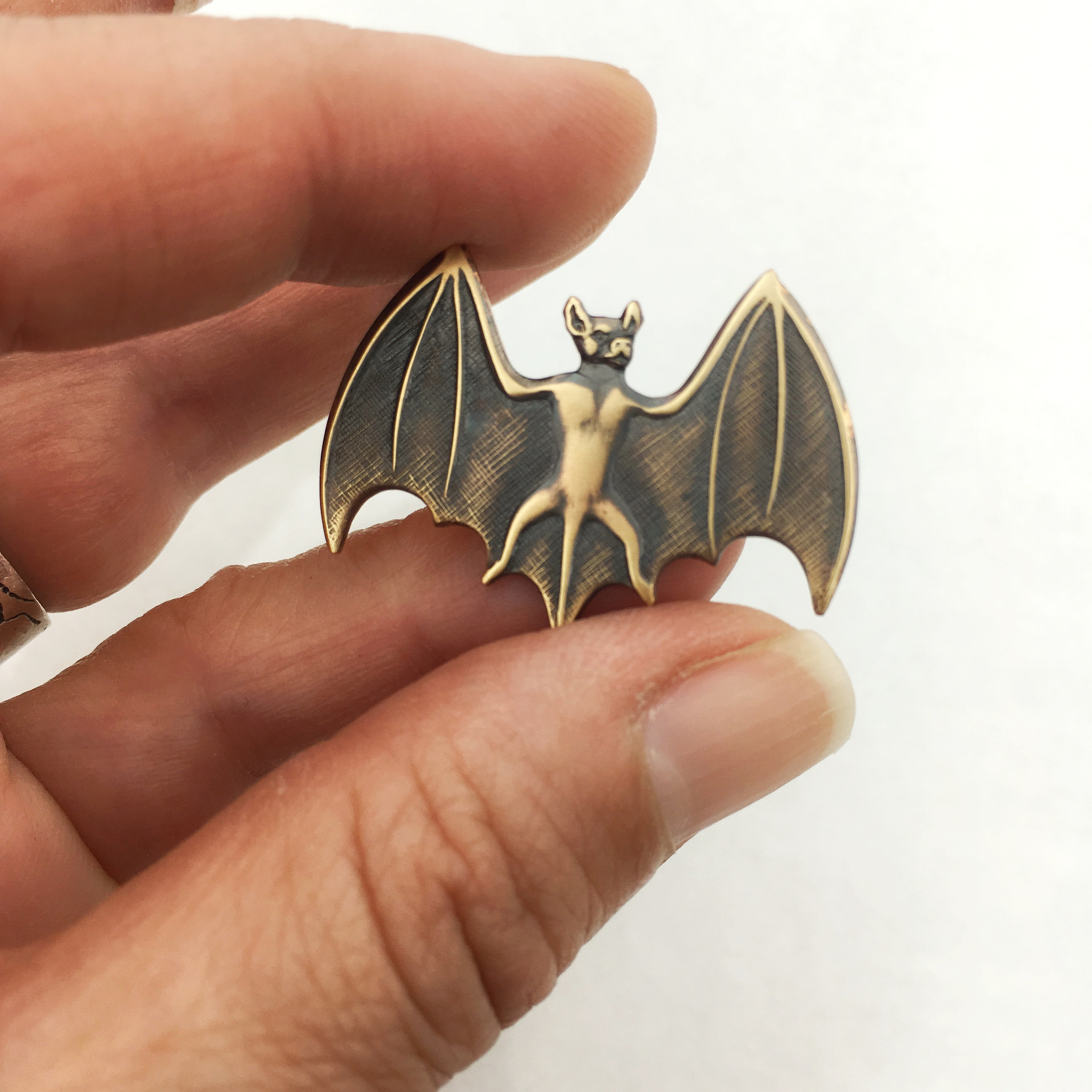 Bat Pin Vampire Bat Pin Bat Jewelry Bat Jewellery Bat | Etsy