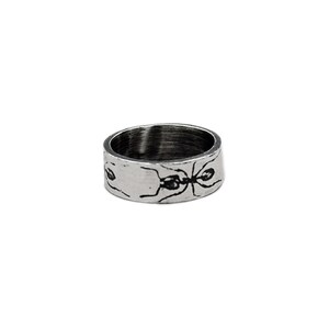 Handmade Sterling Silver Ant Ring – Insect Jewelry, Nature Lover Gift ...