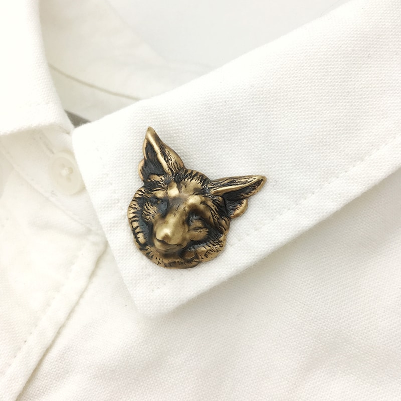 Fox Pin - Etsy