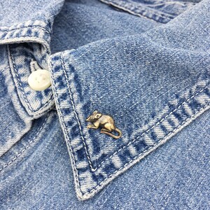 Rat Pin, Mouse Pin, Rat Jewelry, Rat Jewellery, Rat Brooch, Mouse ...