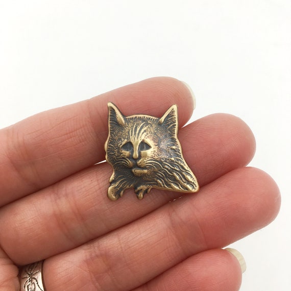 Cat Pin Cat Lady Gift Cat Jewelry Cat Jewellery Cat - Etsy