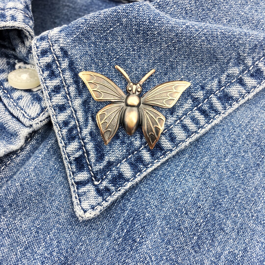 Butterfly Pin, Insect Pin, Insect Brooch, Bug Pin, Bug Jewelry, Insect ...