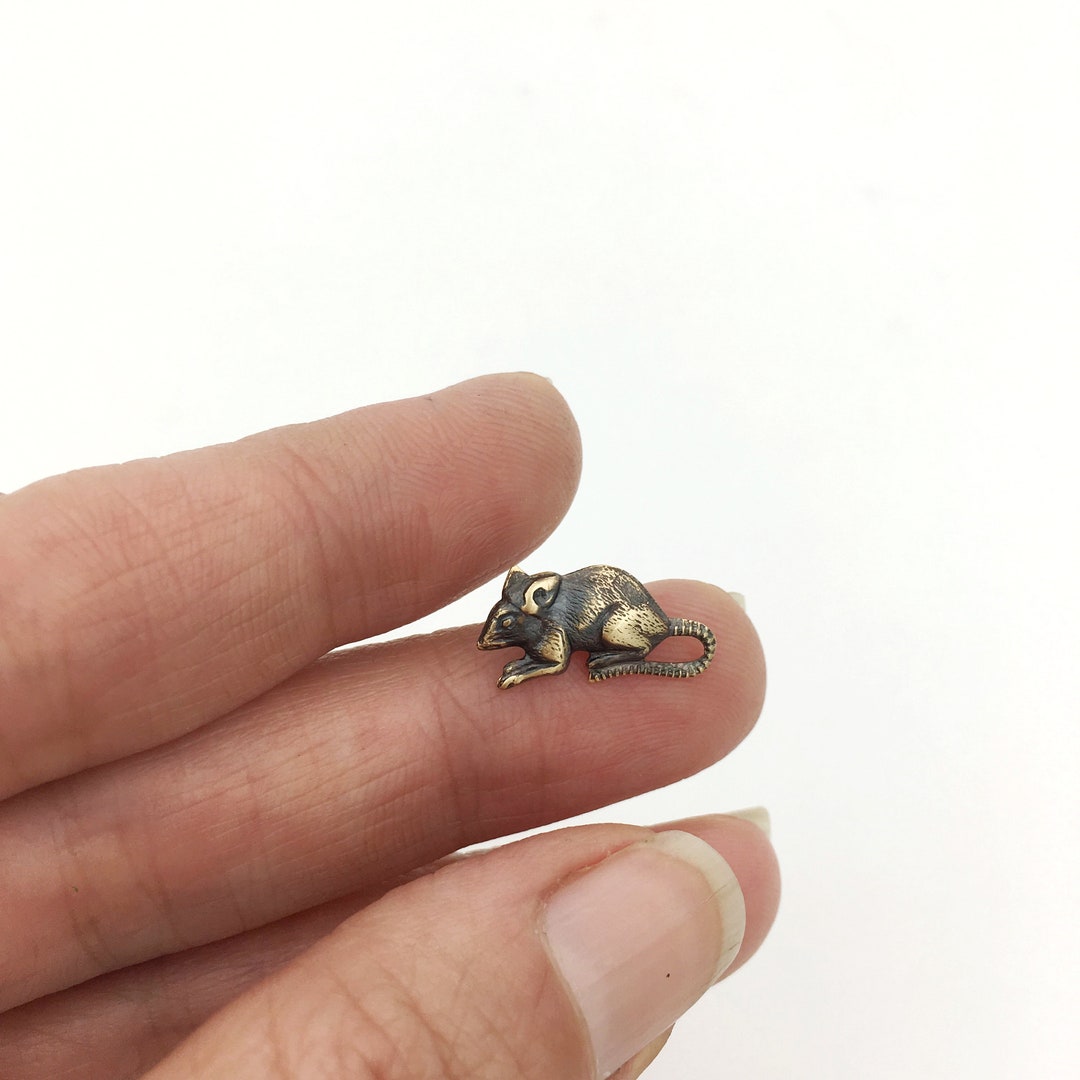 Rat Pin, Mouse Pin, Rat Jewelry, Rat Jewellery, Rat Brooch, Mouse ...