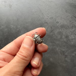 Sterling Silver, Brass, or Bronze Isopod Pins - Available Individually ...