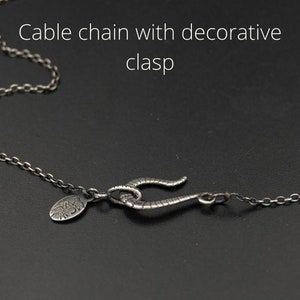 Handmade Customizable Centipede Necklace in Sterling Silver & Copper ...