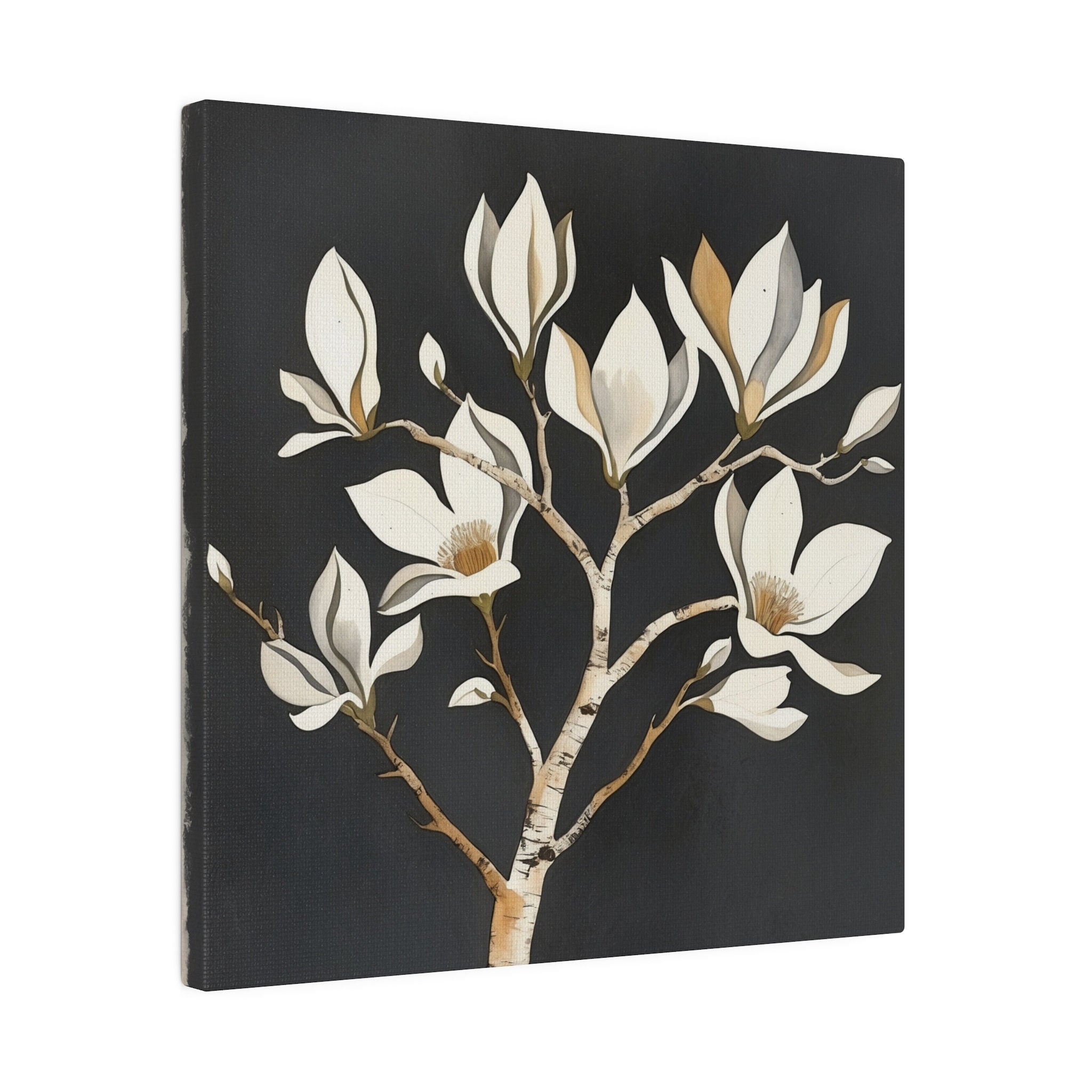 Magnolia Tree Wall Art Flower Wall Art - Etsy