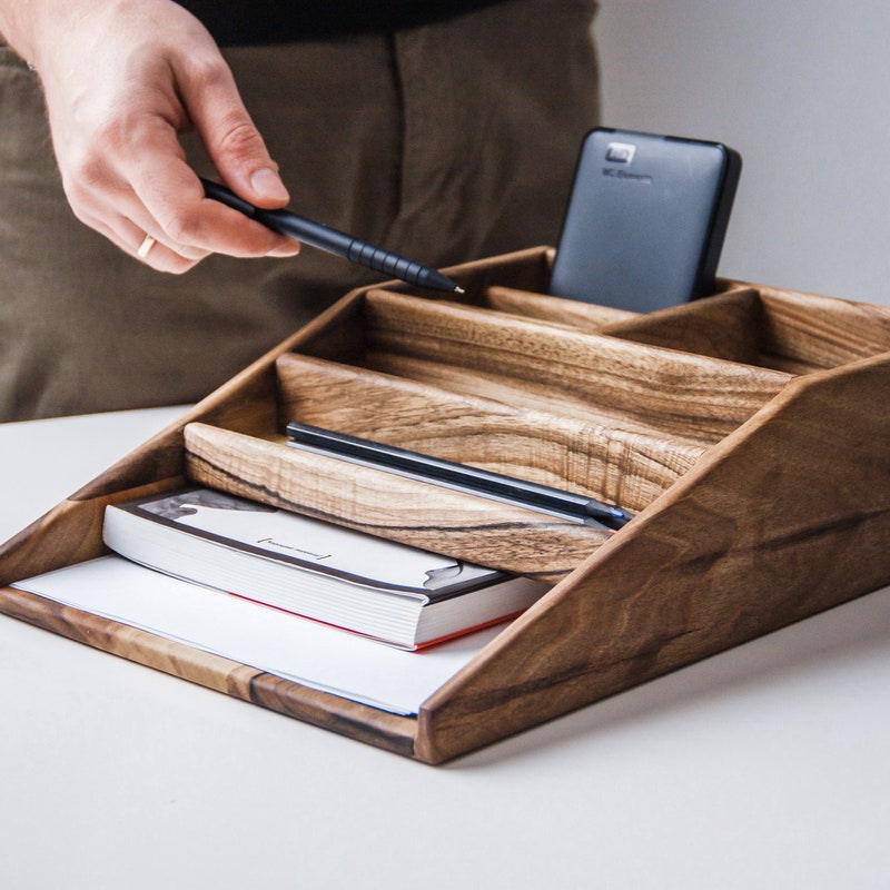 Desktop Organizer - Etsy