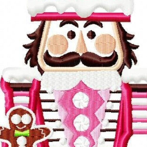 Christmas Nutcracker Machine Embroidery Applique Design - Etsy