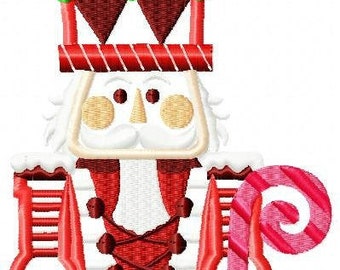 Christmas Nutcracker Machine Embroidery Applique Design Digital ...