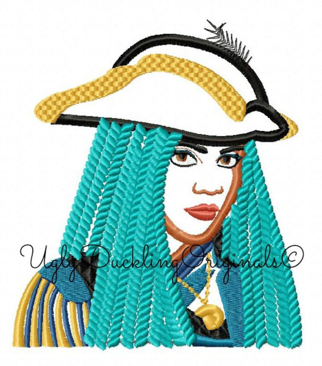 Descendants Uma Applique Design Original Artwork by Udoappliques ...