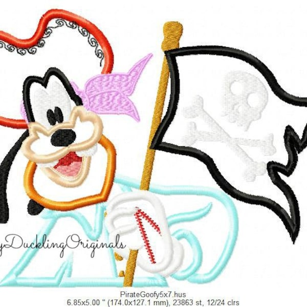 Goofy Applique - Etsy