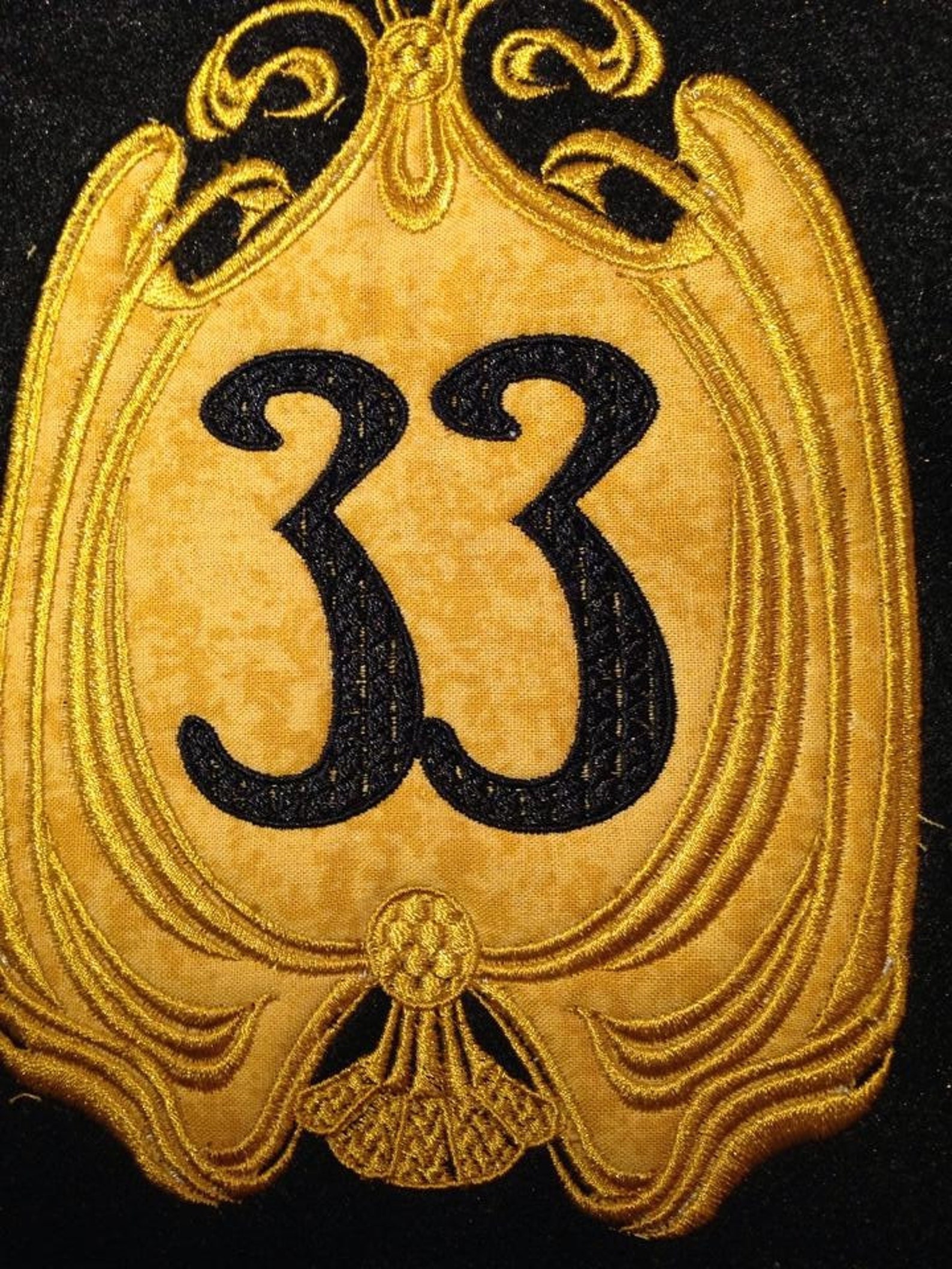 2014 New Version Club 33 Logo Machine Embroidery Applique | Etsy