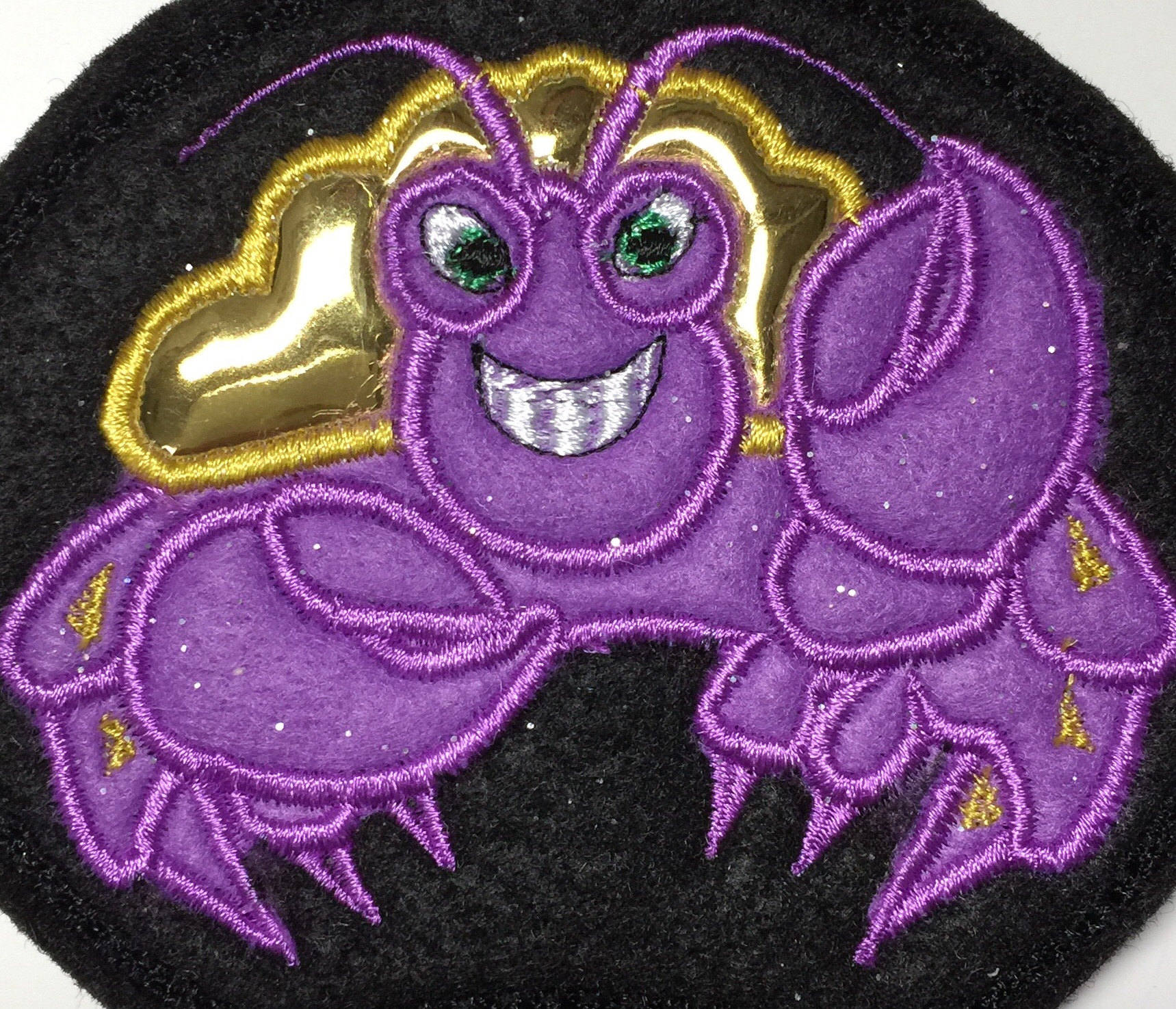 Moana Tamatoa Applique Design Crab Villain Original Artwork by ...