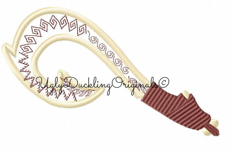 Moana Maui Hook Applique Design Original Artwork by Udoappliques ...