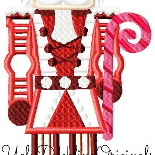 Christmas Nutcracker Machine Embroidery Applique Design - Etsy
