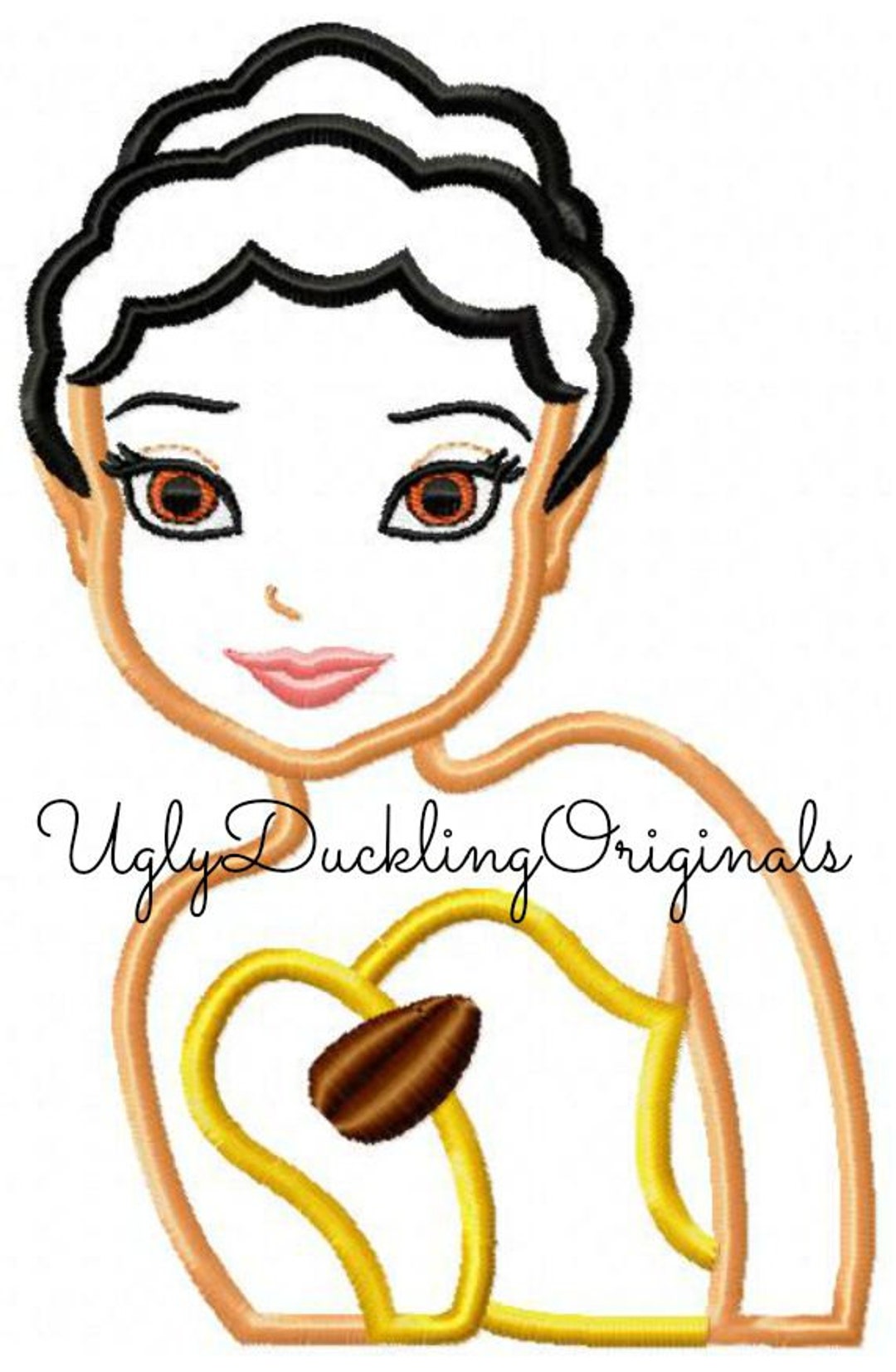 Fairy Irridessa Applique Design Machine Embroidery Digital Download 5x7 ...
