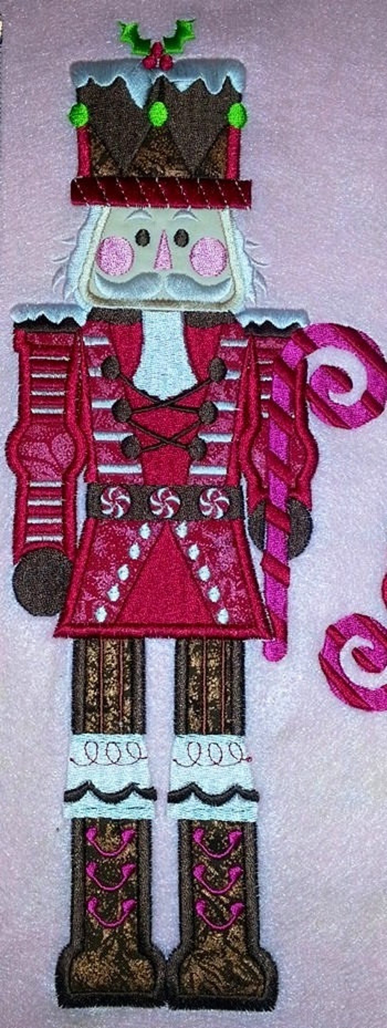 Christmas Nutcracker Applique Design Machine Embroidery - Etsy UK