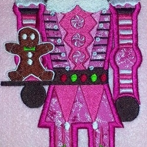 Christmas Nutcracker Machine Embroidery Applique Design Digital ...