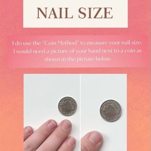 Orange Nails With Blue French Tip - Etsy