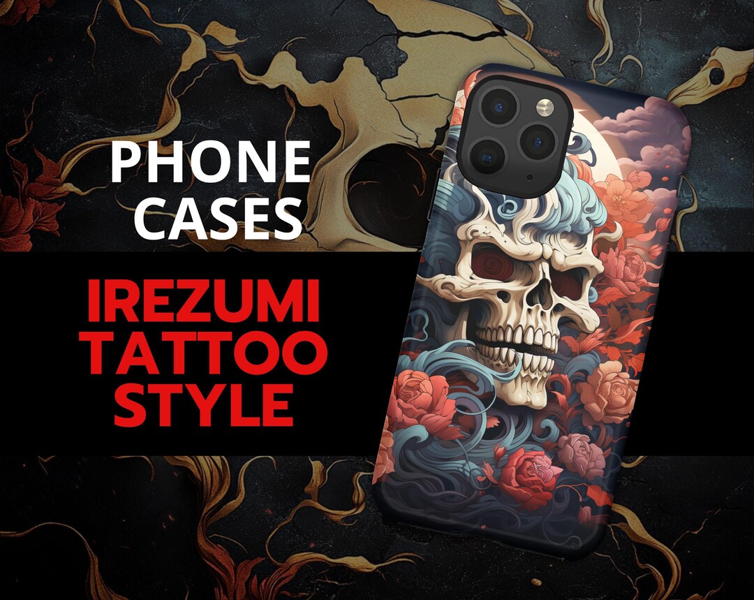Phone Cases, Irezumi Tattoo Design - Protective Cases, Custom Covers ...
