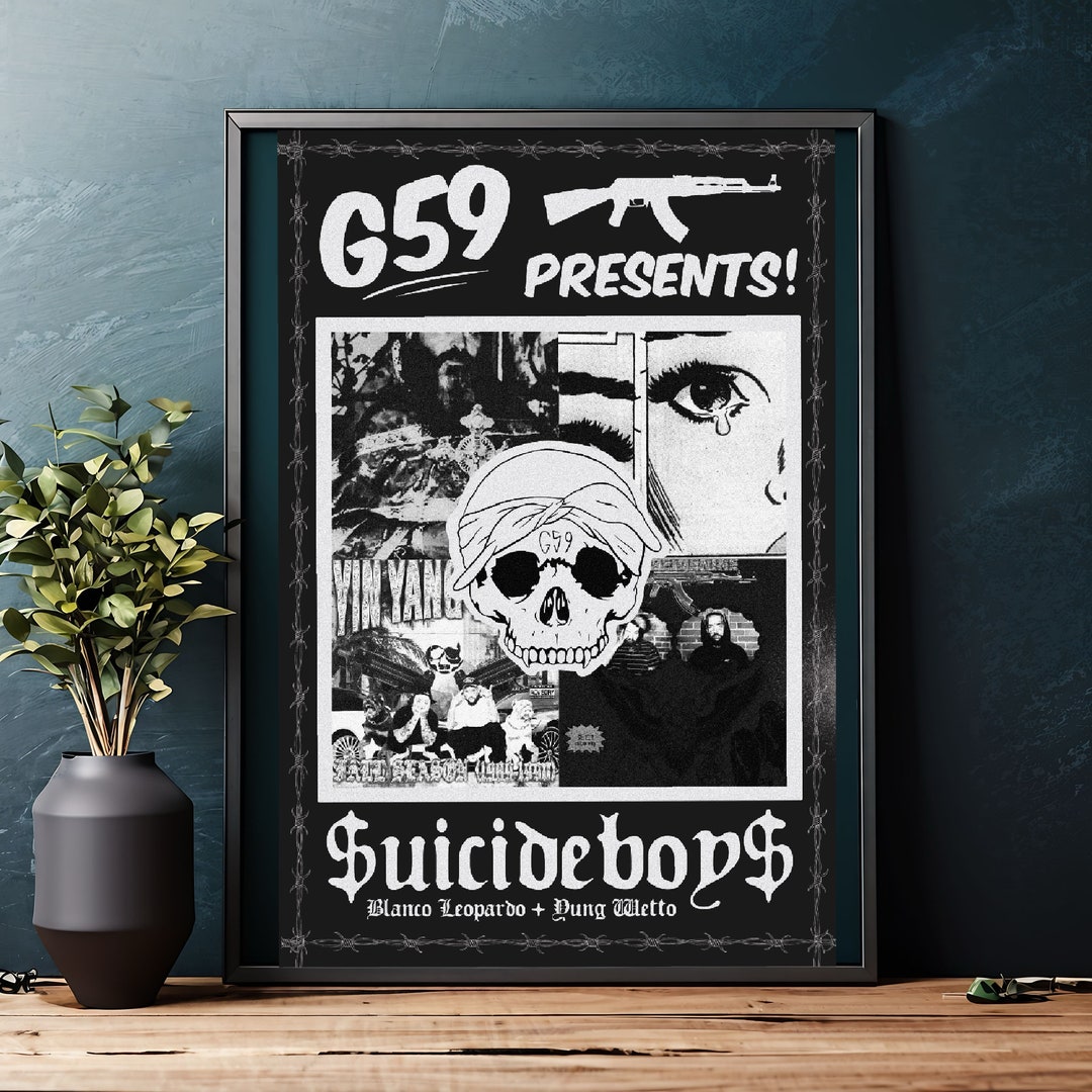 SUICIDEBOYS Poster, Music Poster, Albums, G59 - Etsy