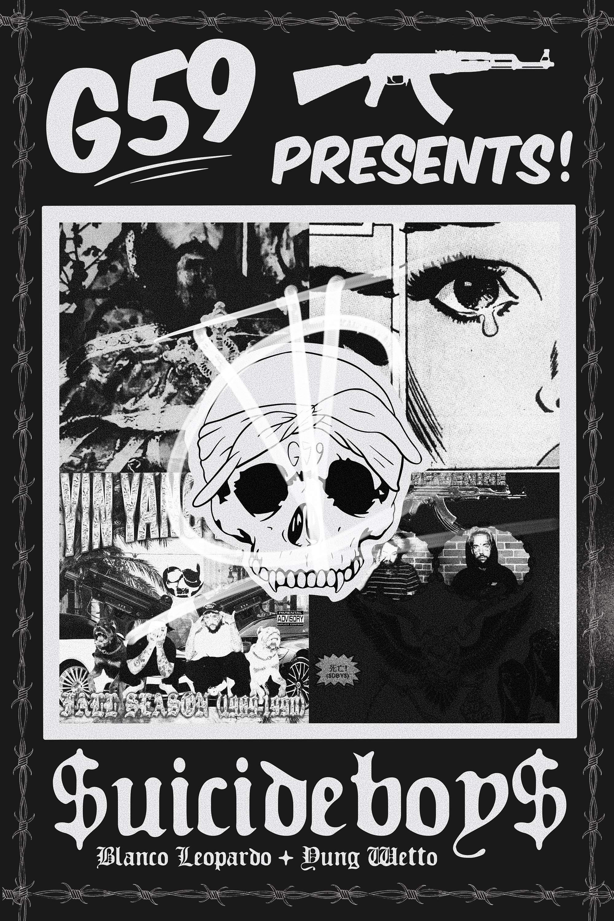 SUICIDEBOYS Poster, Music Poster, Albums, G59 - Etsy