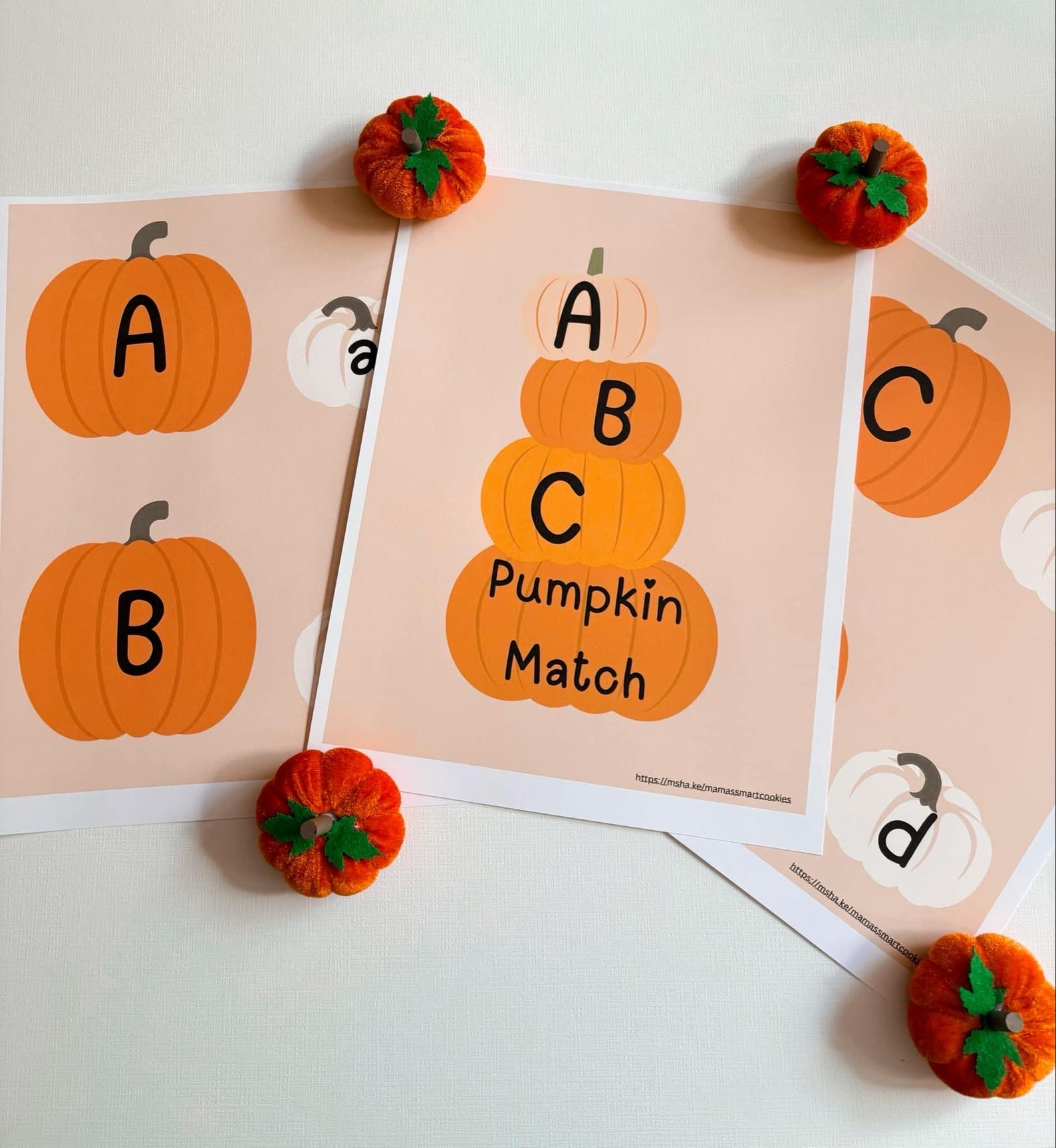 Preschool Kindergarten Learning | Alphabet | ABC Learning | Pumpkin ...