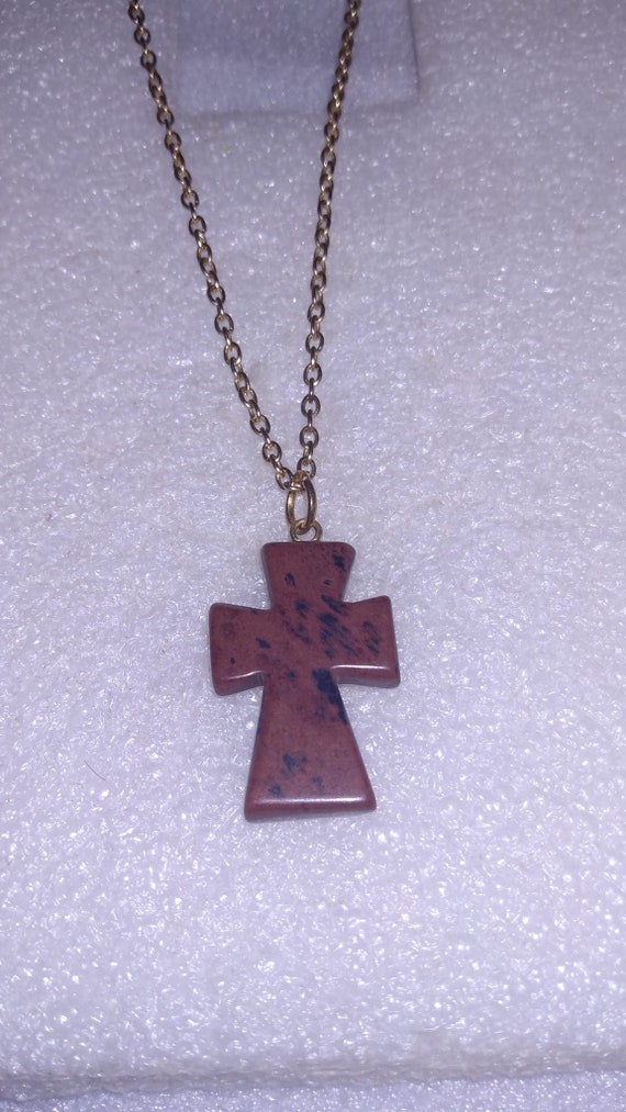 obsidian pendant necklace - Gem