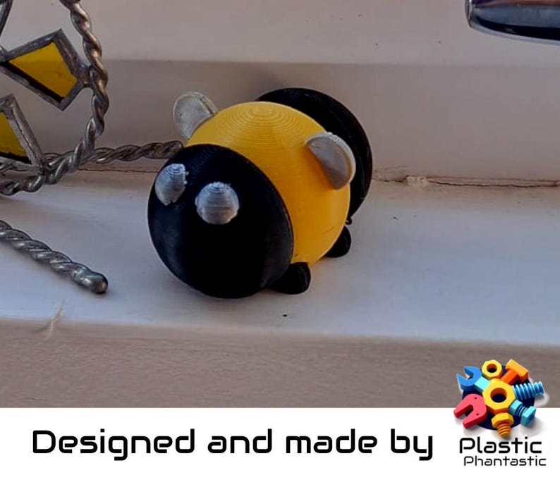 Mini Wiggly Bee Fidget Toy - 3D Printed Bee Model - Etsy