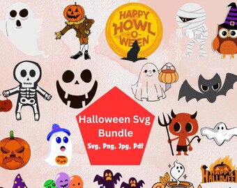 Halloween SVG Bundle, Halloween SVG, Fall Svg, Autumn Svg, Ghost Svg ...