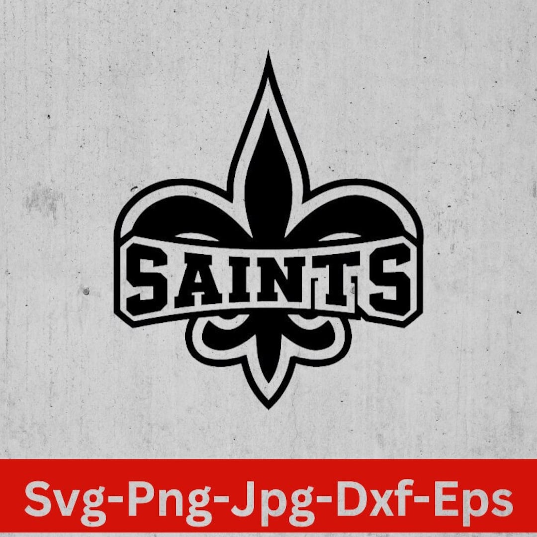 Saints Fleur-de-lis SVG Bundle: Cricut-ready Designs (digital Download ...