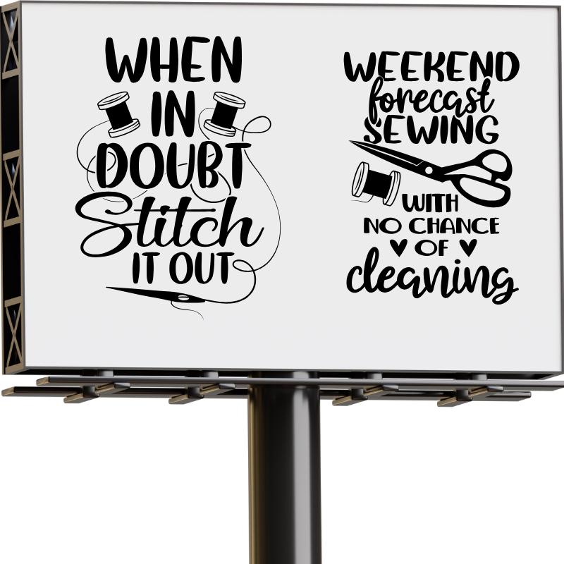 54 Cross Stitch Sayings SVG Vector Bundle | Digital Download ...