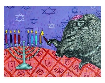 Animal Menorah - Etsy